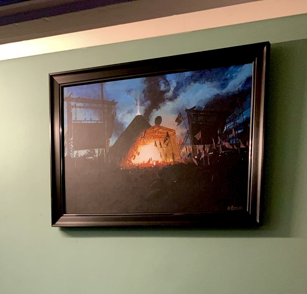 REVISITING GLASTONBURY | Al Brown Artist.