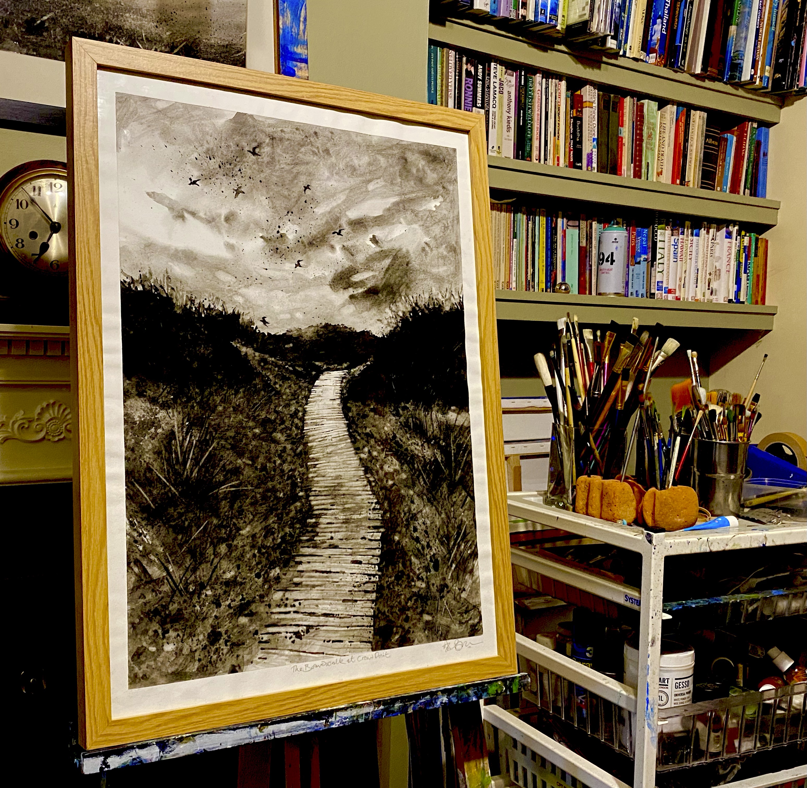 THE BOARDWALK TO CROW POINT | Al Brown Artist.