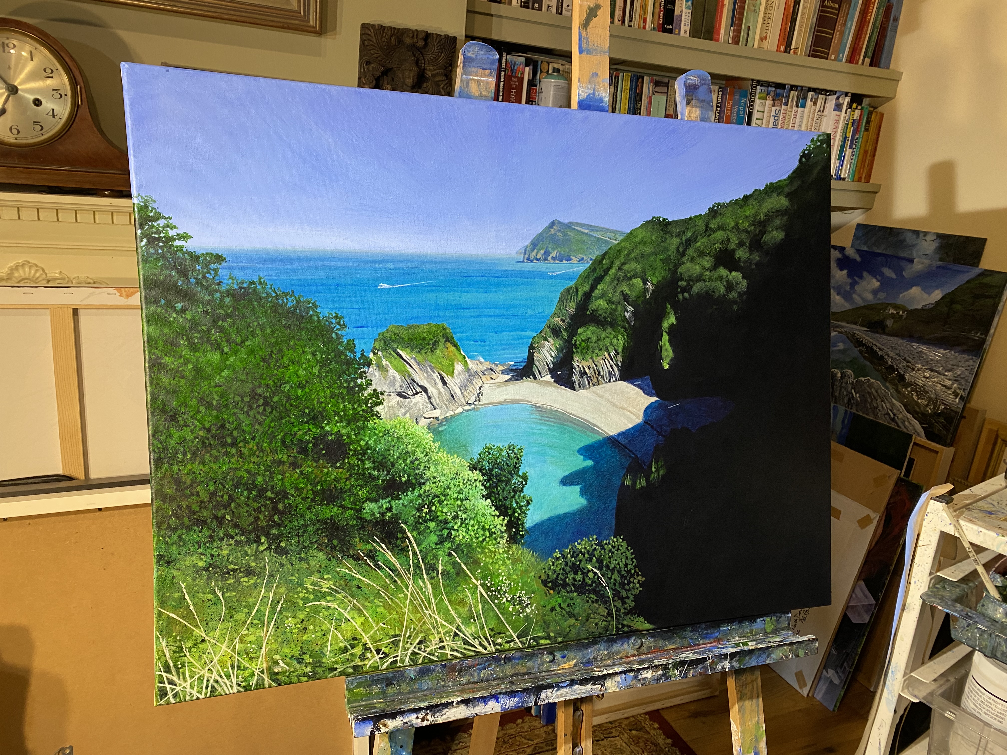 BROADSANDS BEACH | Al Brown Artist.